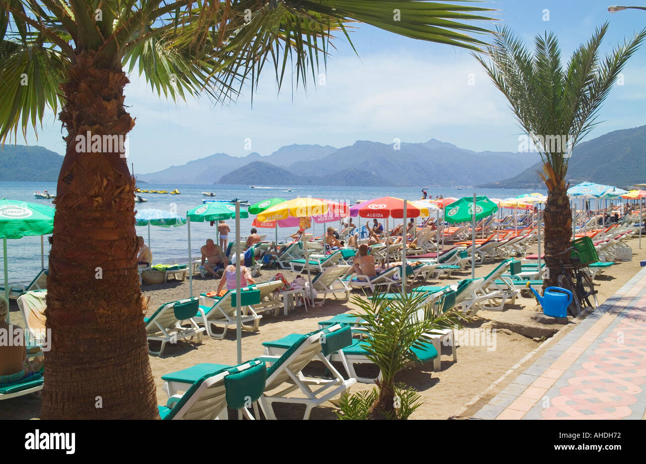 Marmaris beach promenade hi-res stock photography and images - Alamy