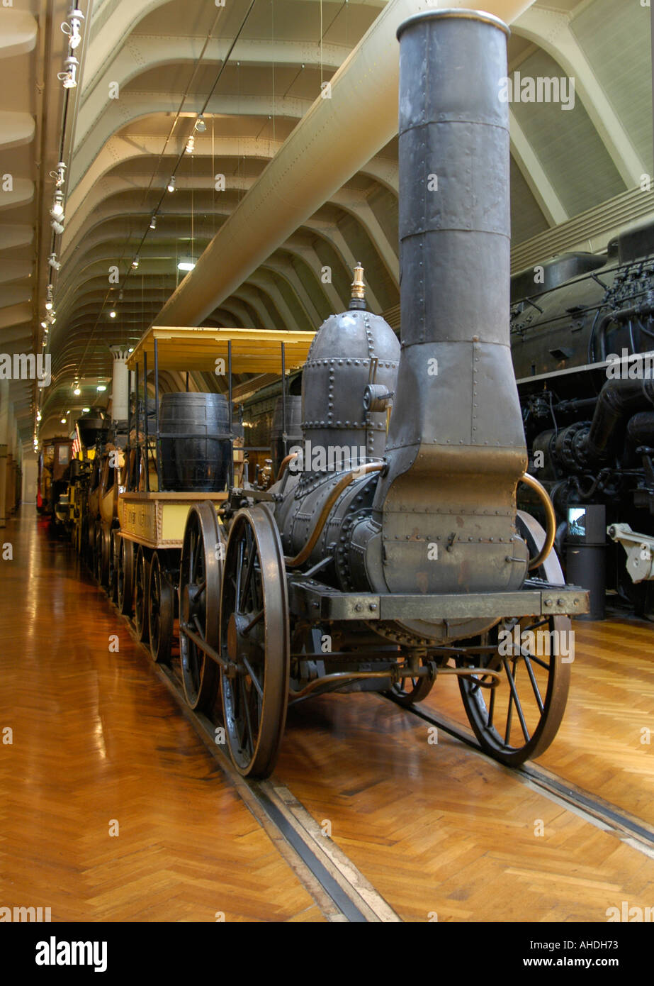 Old locomotive,Henry Ford Museum Stock Photo - Alamy
