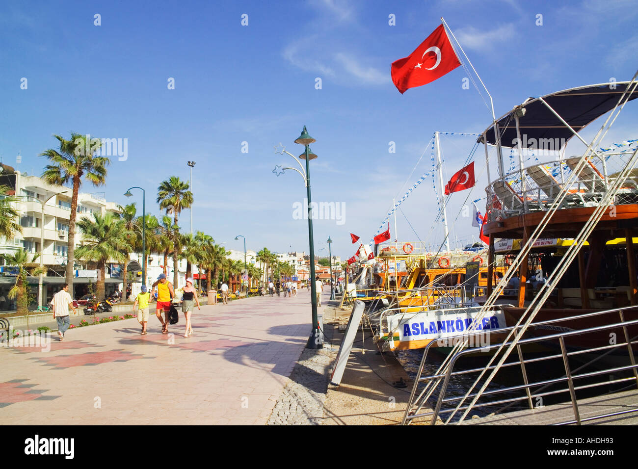 Marmaris palm trees High Resolution Stock Photography and Images - Alamy
