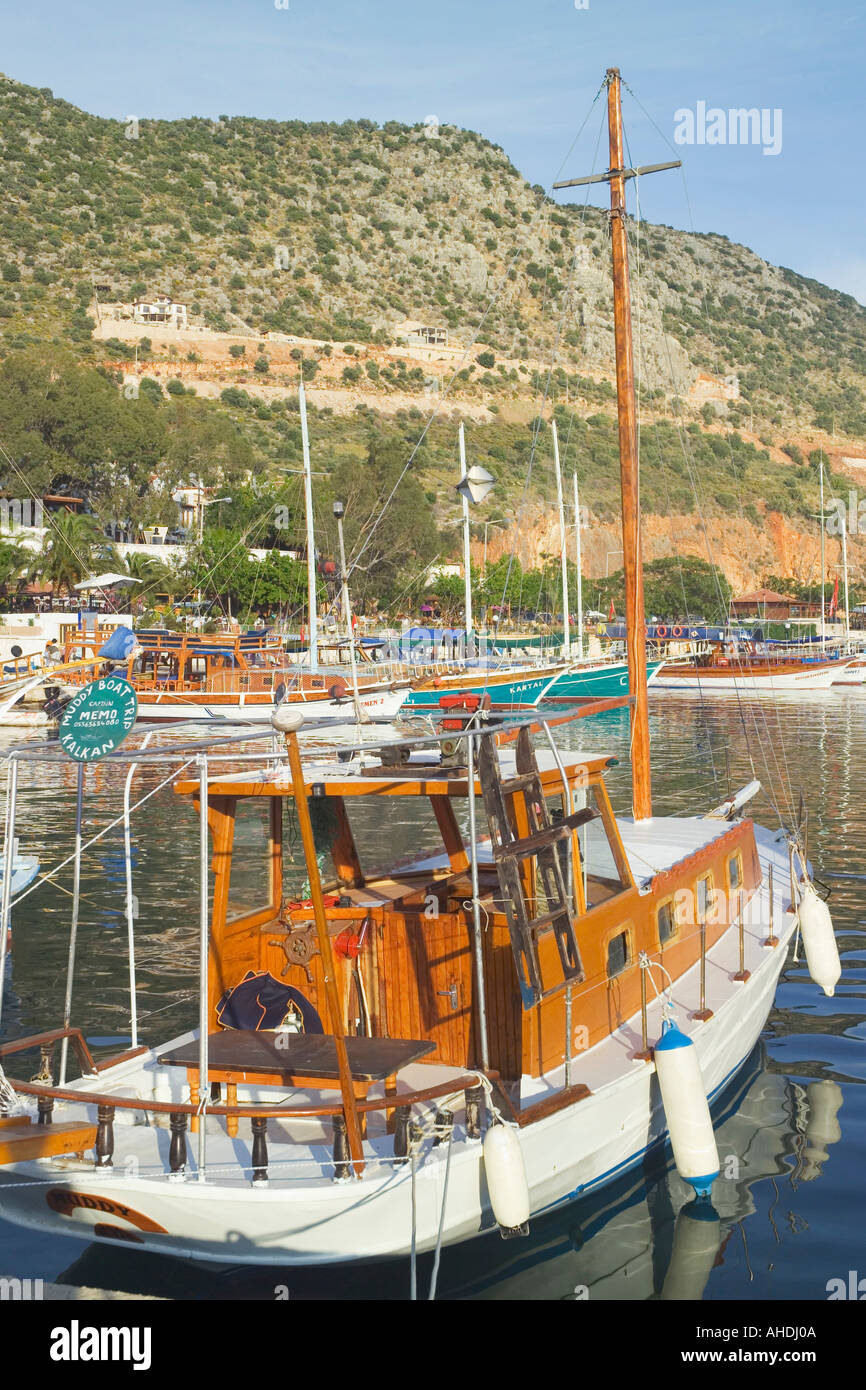 Gulets kalkan turkey hi-res stock photography and images - Alamy