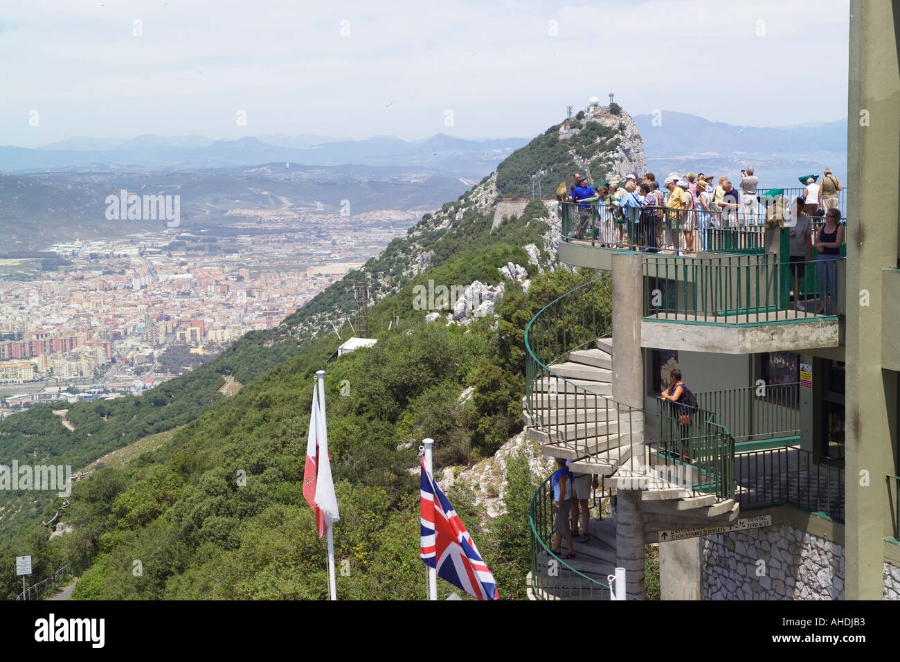 Gibraltar rock cafe hi-res stock photography and images - Alamy