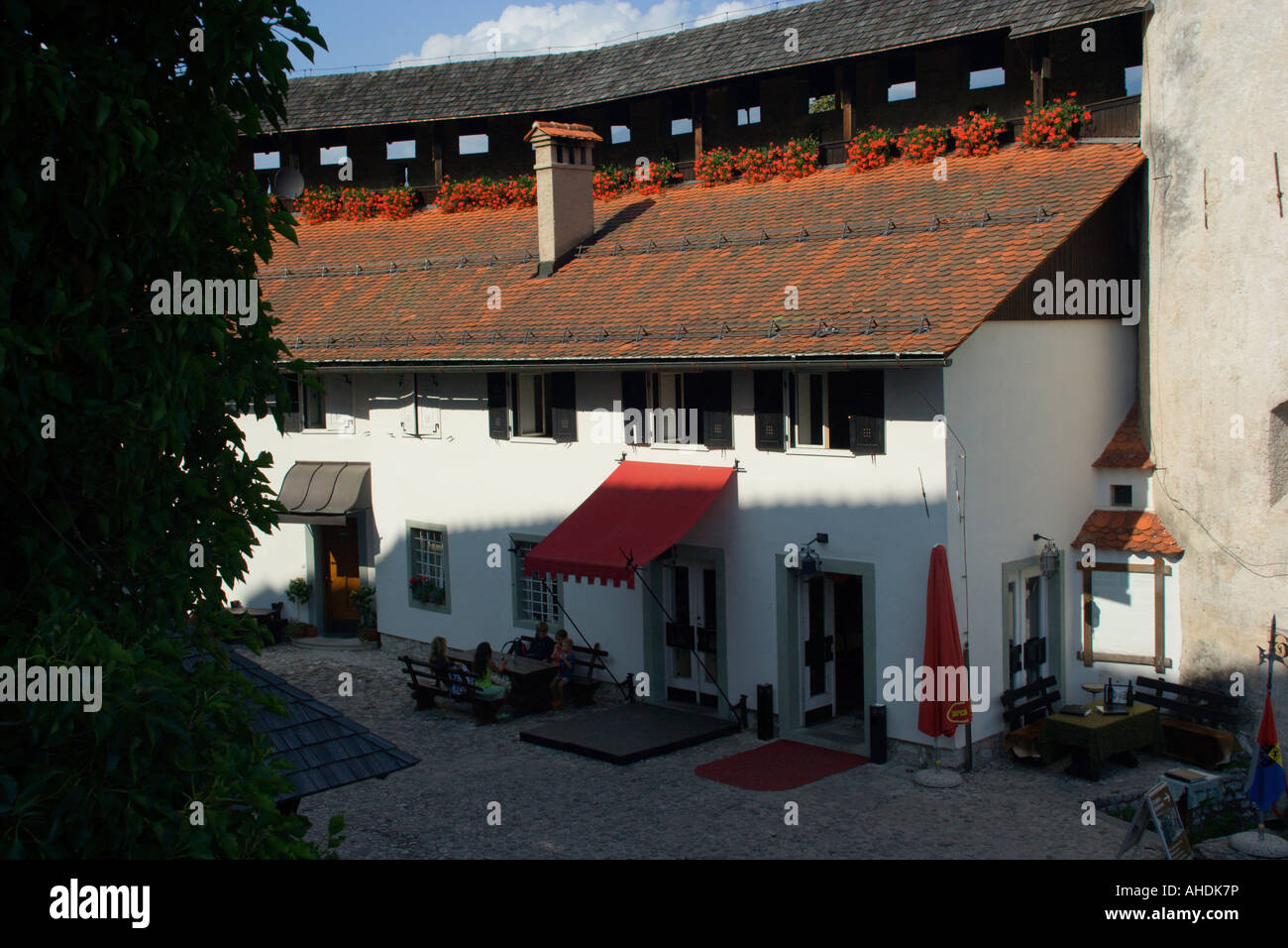 The Grad Castle Bled Slovenia Stock Photo - Alamy