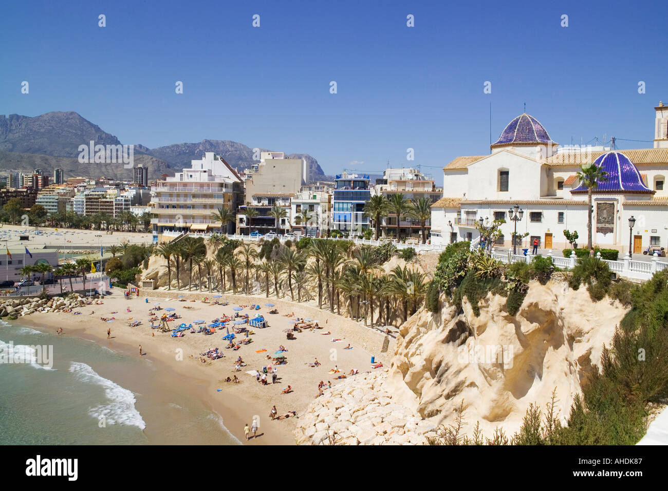 Malpas Beach Benidorm Old Town High Resolution Stock Photography and ...