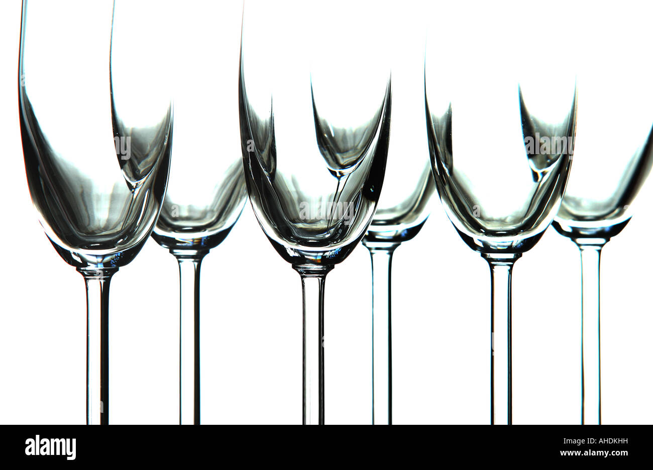 Empty champagne flutes hi-res stock photography and images - Alamy