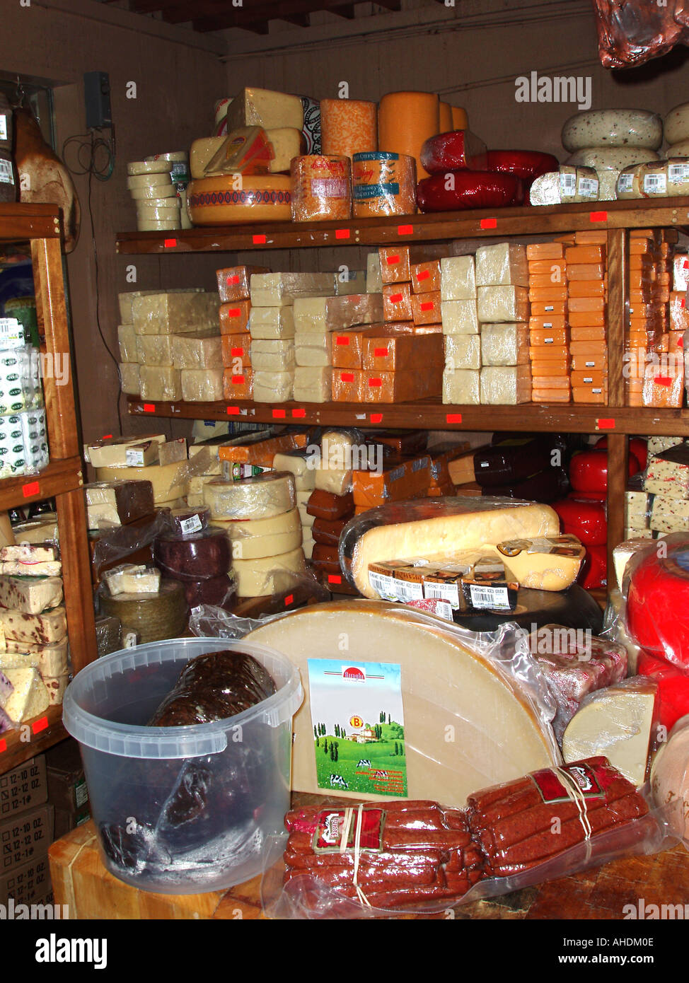 Wisconsin Cheese Shop 2 Stock Photo - Alamy