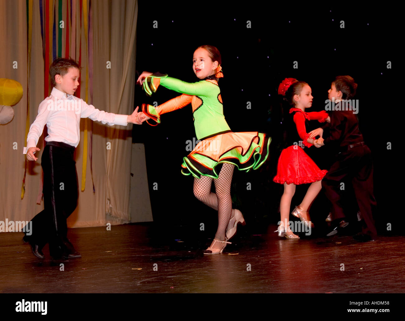 Kids dancing on scene, Philadelphia Pennsylvania USA Stock Photo - Alamy