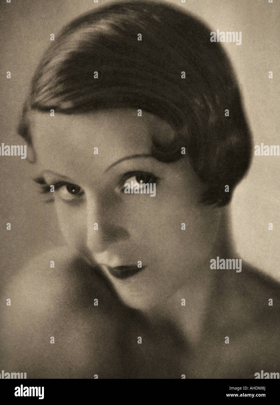 people, woman, portrait, 1920s, 20s, 20th century Stock Photo - Alamy