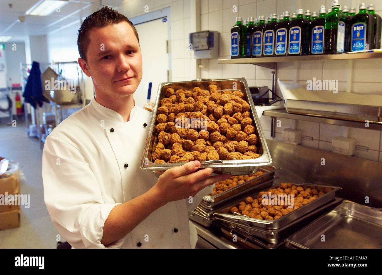 Swedish meatballs at IKEA restaurant Stock Photo - Alamy