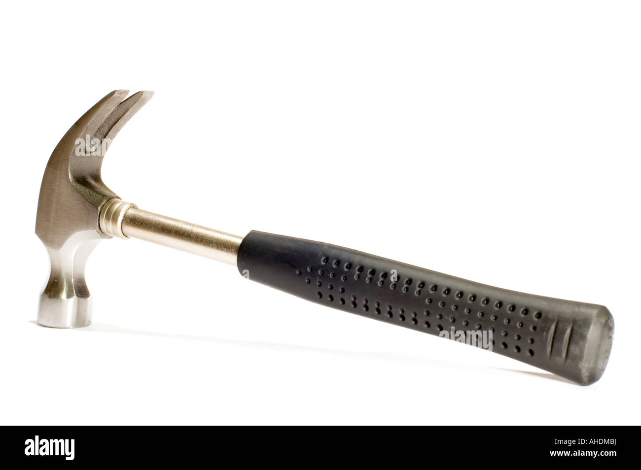 series object on white isolated tools hammer Stock Photo - Alamy