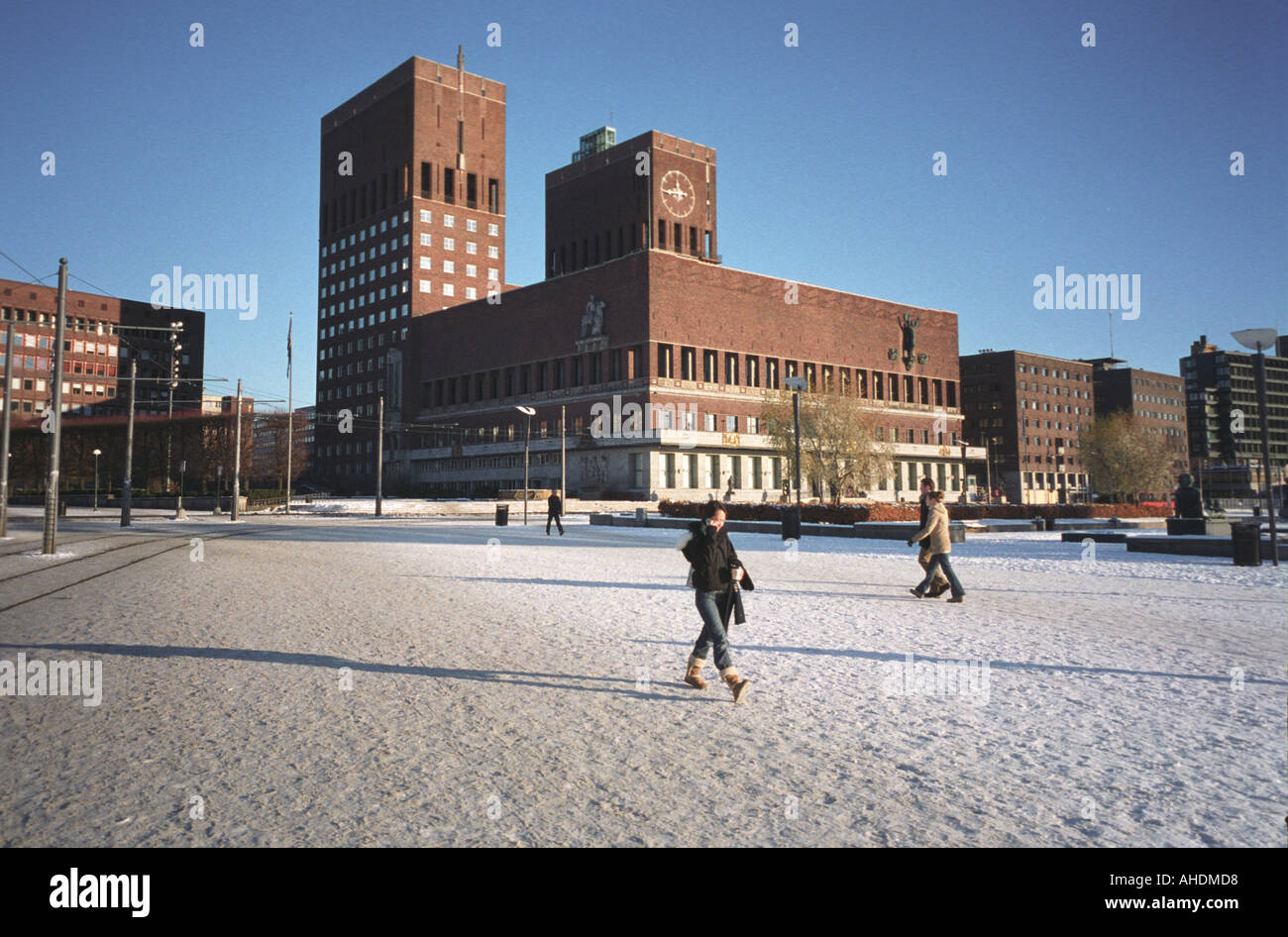 Oslo Town Hall Stock Photo - Alamy