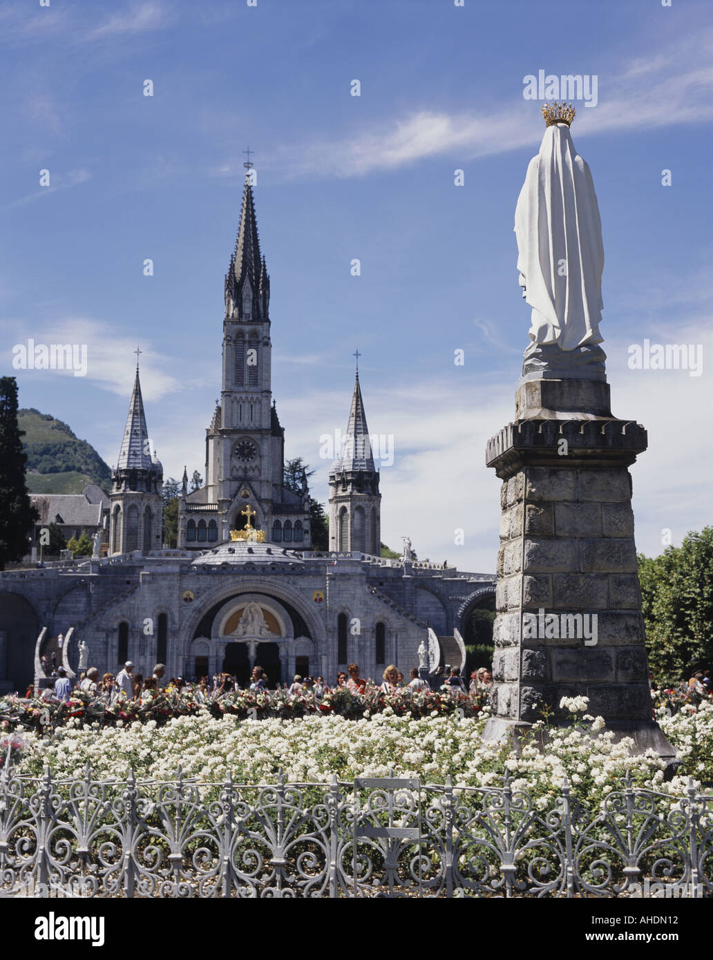 Pyrenees Lourdes France Stock Photo - Alamy