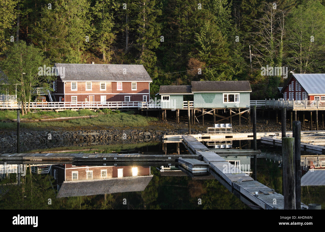 Boardwalk at telegraph cove hi-res stock photography and images - Alamy