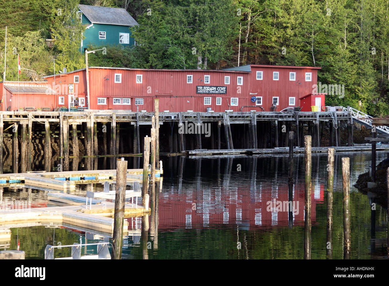 Boardwalk at telegraph cove hi-res stock photography and images - Alamy