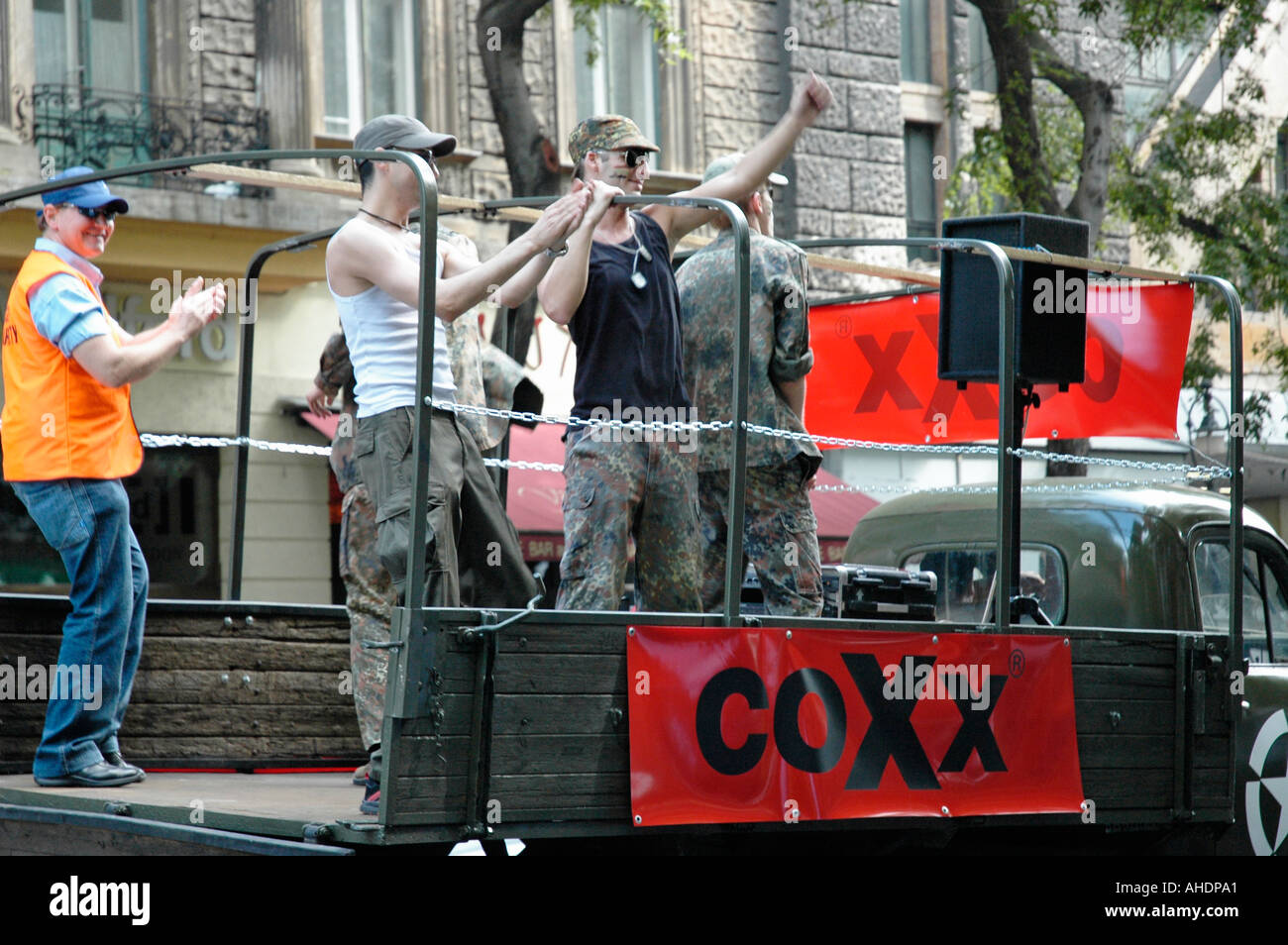 Gay Pride parade in Budapest Stock Photo - Alamy