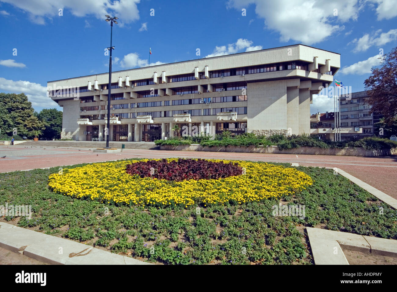 The Town Hall Or City Hall Of Rousse In Bulgaria Stock Photo - Alamy