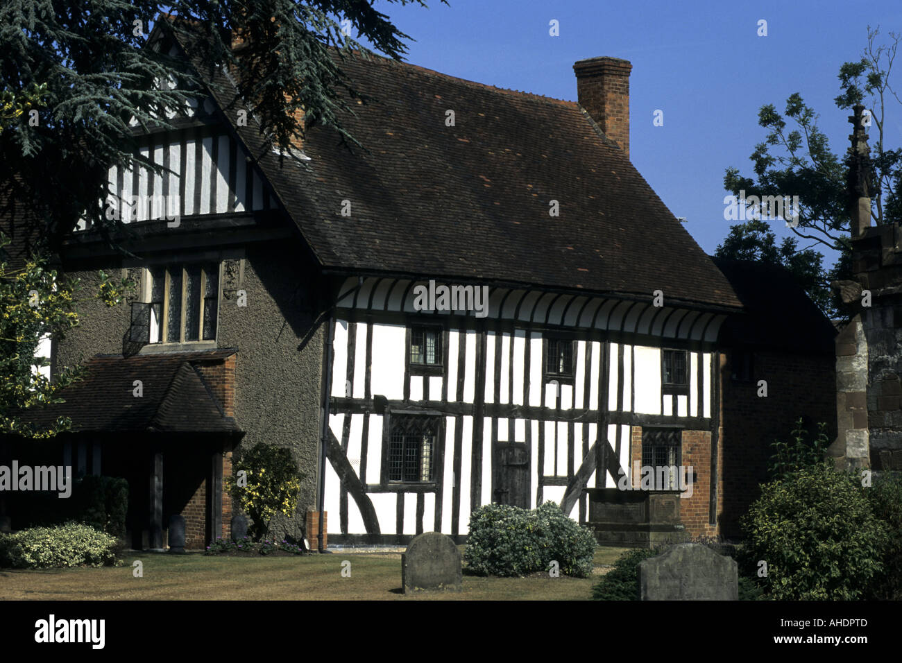 The Guildhall or Guild House, Knowle, West Midlands, England, UK Stock ...