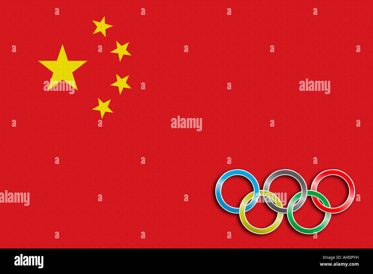 China olympia logo hi-res stock photography and images - Alamy