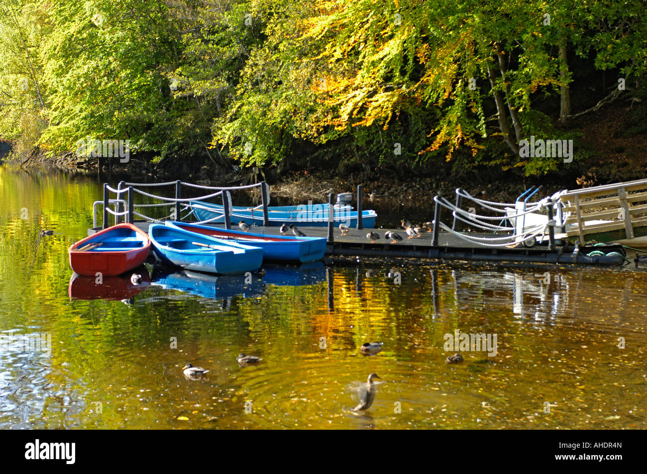 Loch Faskally Pitlochry Perthshire Stock Photo - Alamy