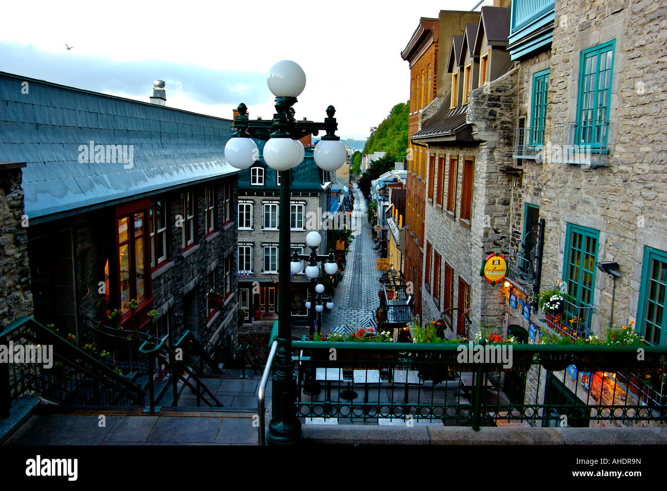 Breakneck staircase quebec hi-res stock photography and images - Alamy