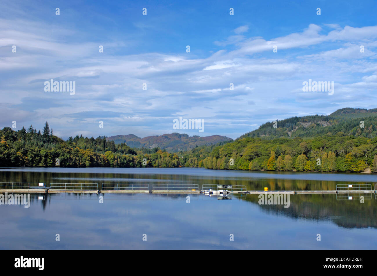 Loch Faskally Pitlochry Perthshire Stock Photo - Alamy