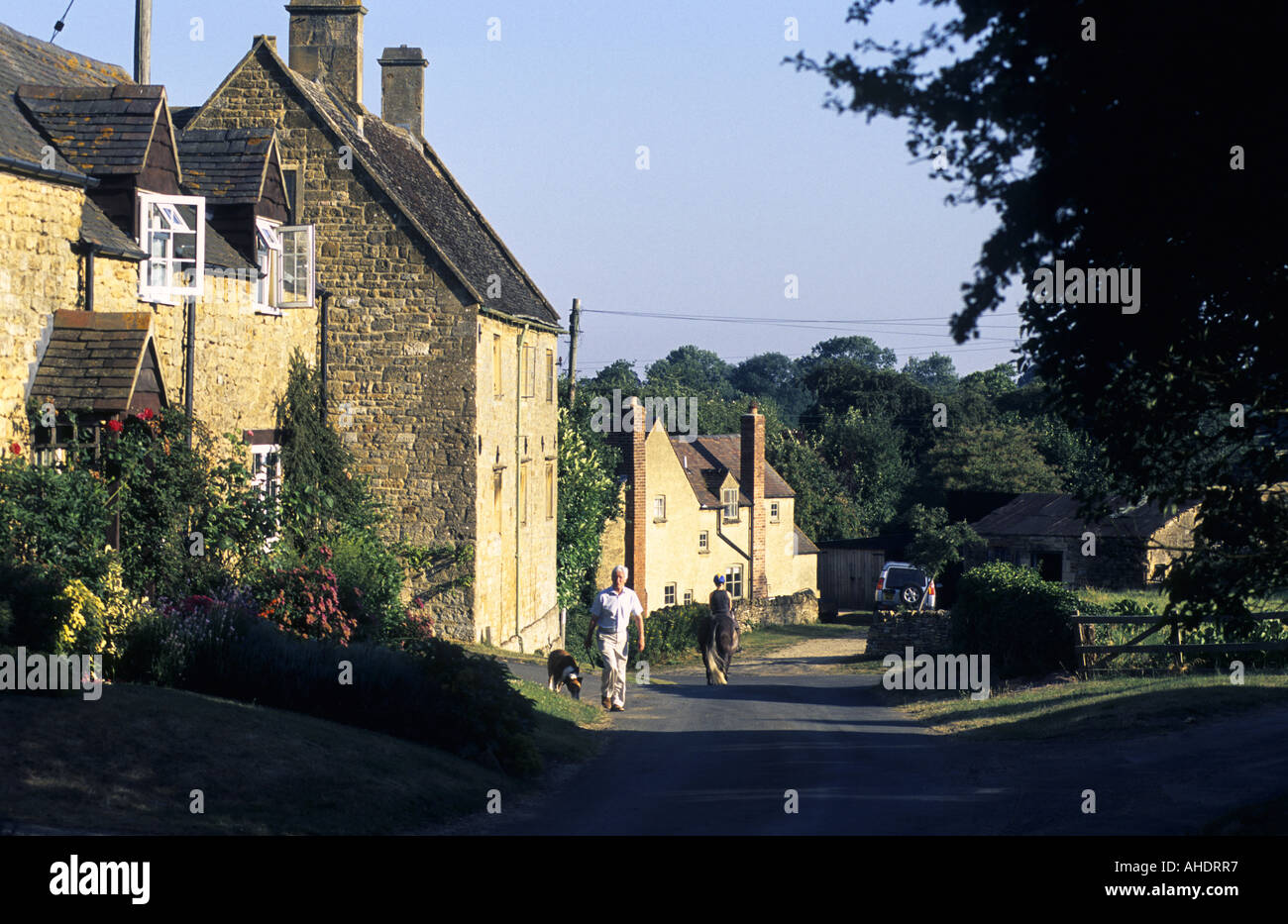 Hidcote Boyce village, Gloucestershire, England, UK Stock Photo - Alamy