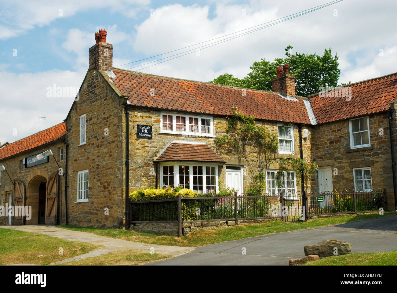 Ryedale Folk Museum Hutton Le Hole North Yorkshire England Stock Photo ...