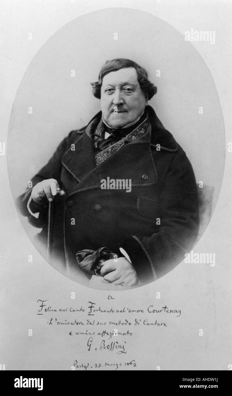 Gioacchino rossini hi-res stock photography and images - Alamy