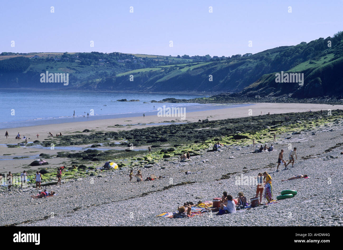 Old Laxey Beach Isle of Man Stock Photo - Alamy