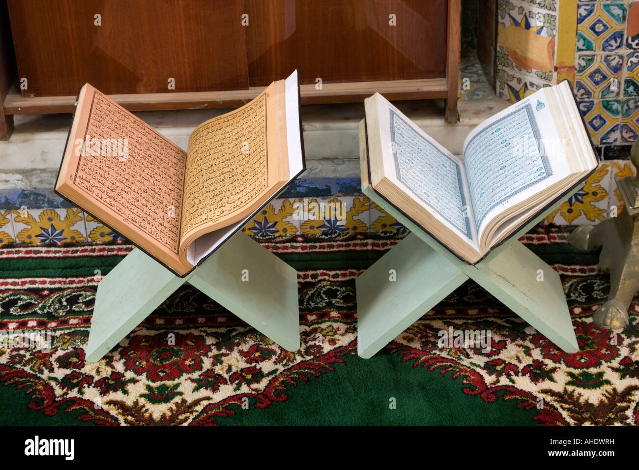 Tripoli, Libya. Korans, Gurgi Mosque, Tripoli Medina (Old City Stock ...