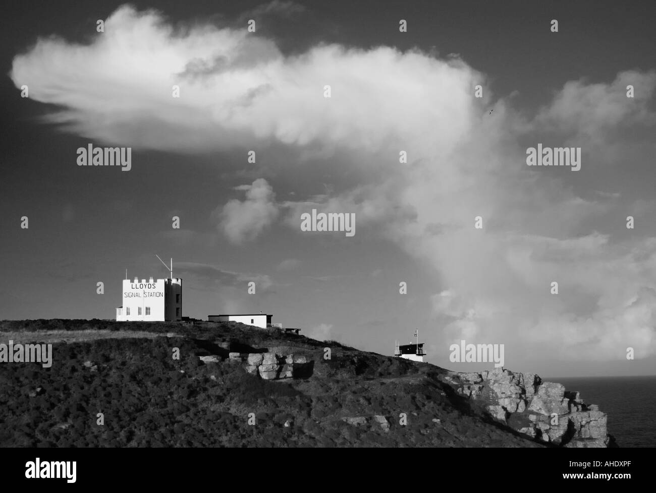 Bass Point Cornwall Stock Photo - Alamy