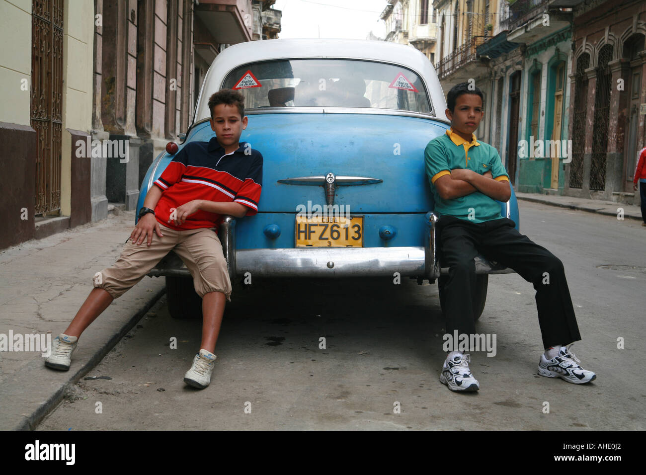 Cuba cool boys Stock Photo - Alamy