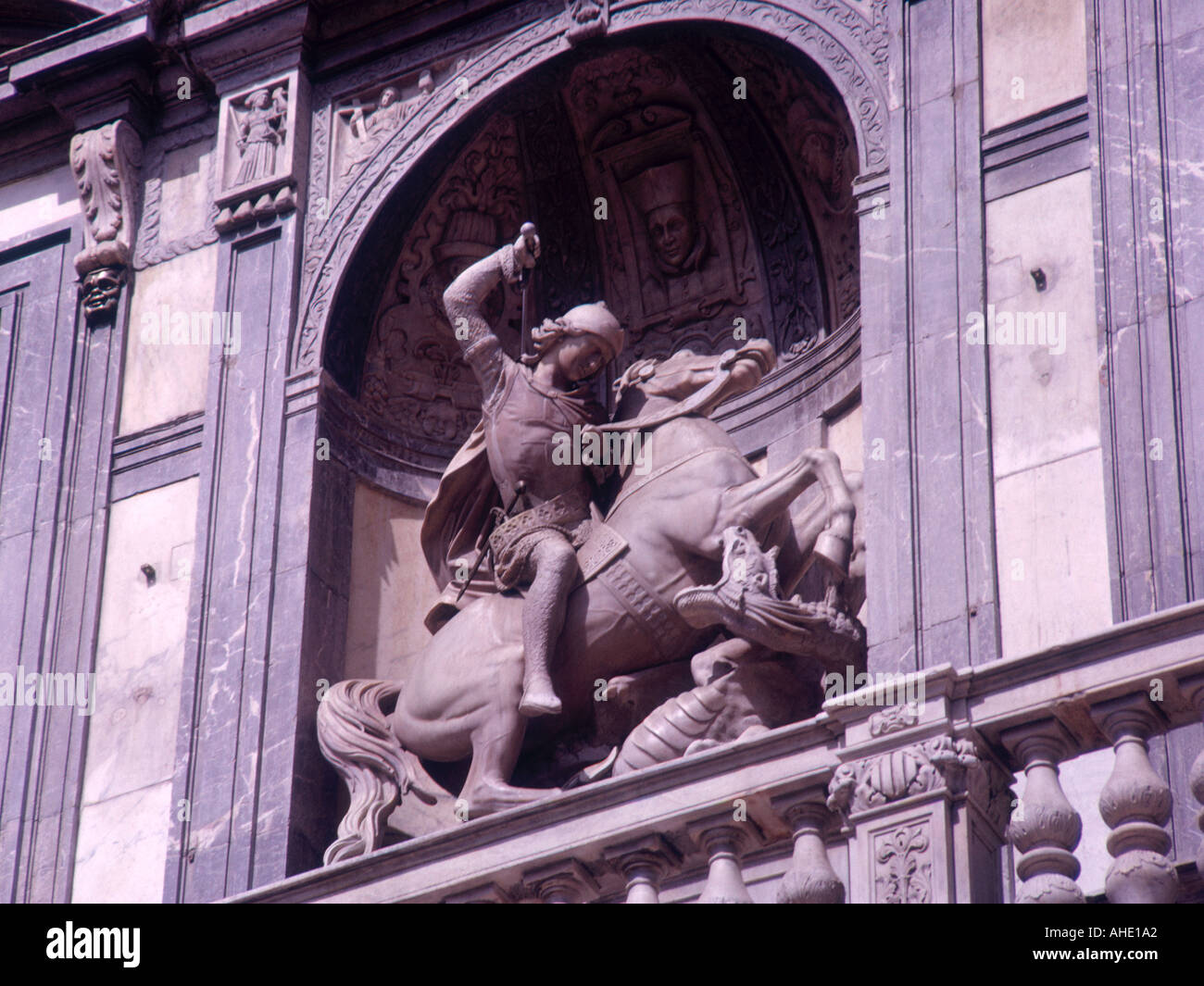Saint George And The Dragon High Resolution Stock Photography and ...