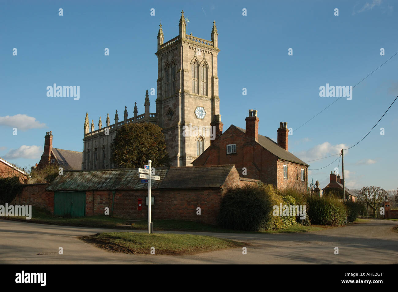 St John the Baptist church, Kings Norton, Leicestershire, England, UK ...