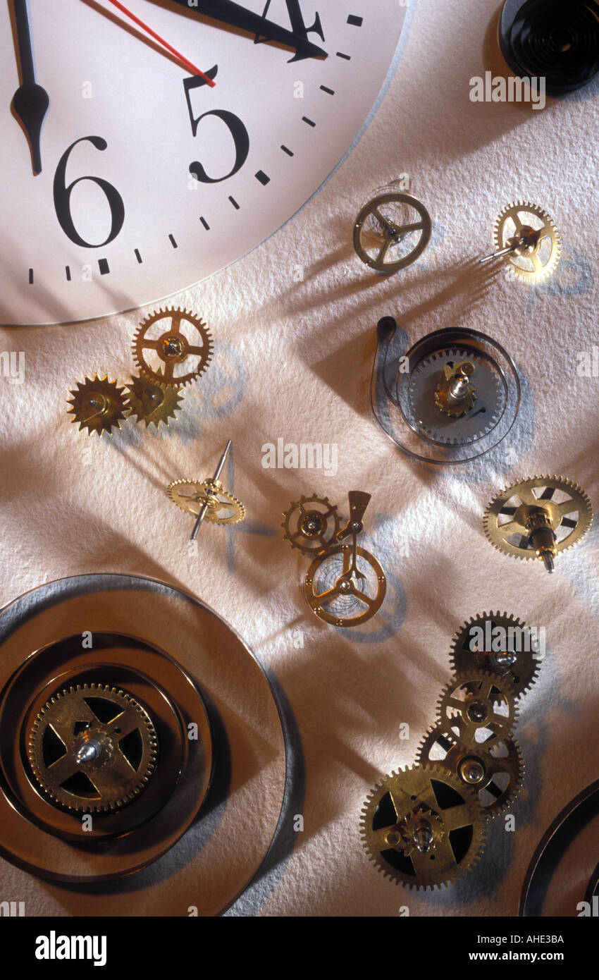 Clock wheels hi-res stock photography and images - Alamy