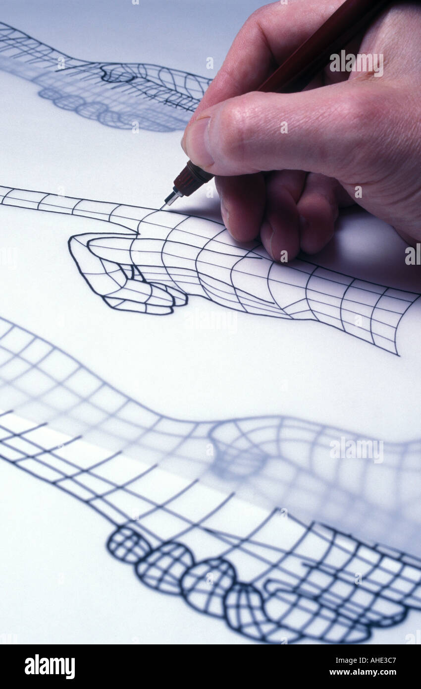 Tracing and drawing hi-res stock photography and images - Alamy