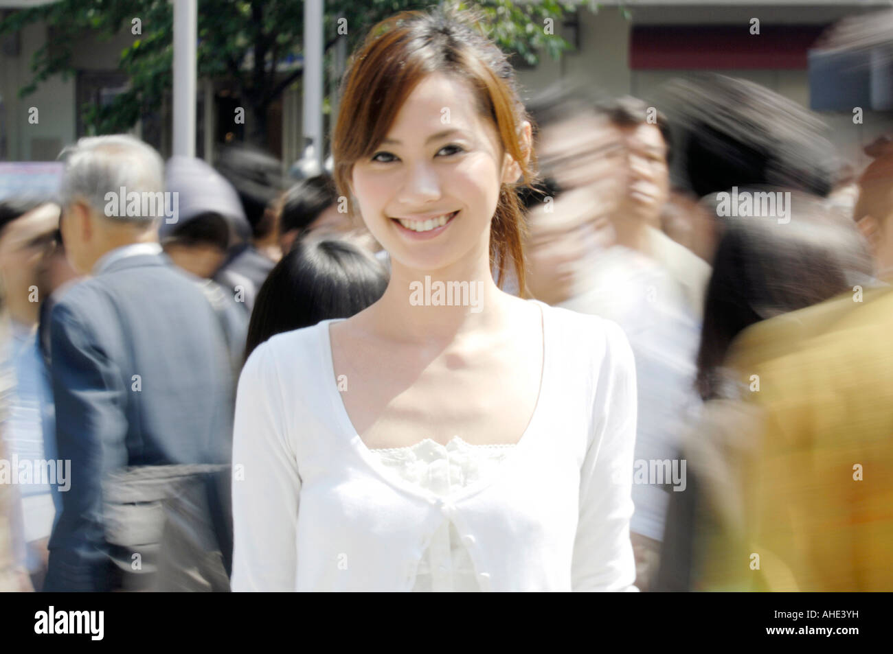 Portrait crowd hi-res stock photography and images - Alamy