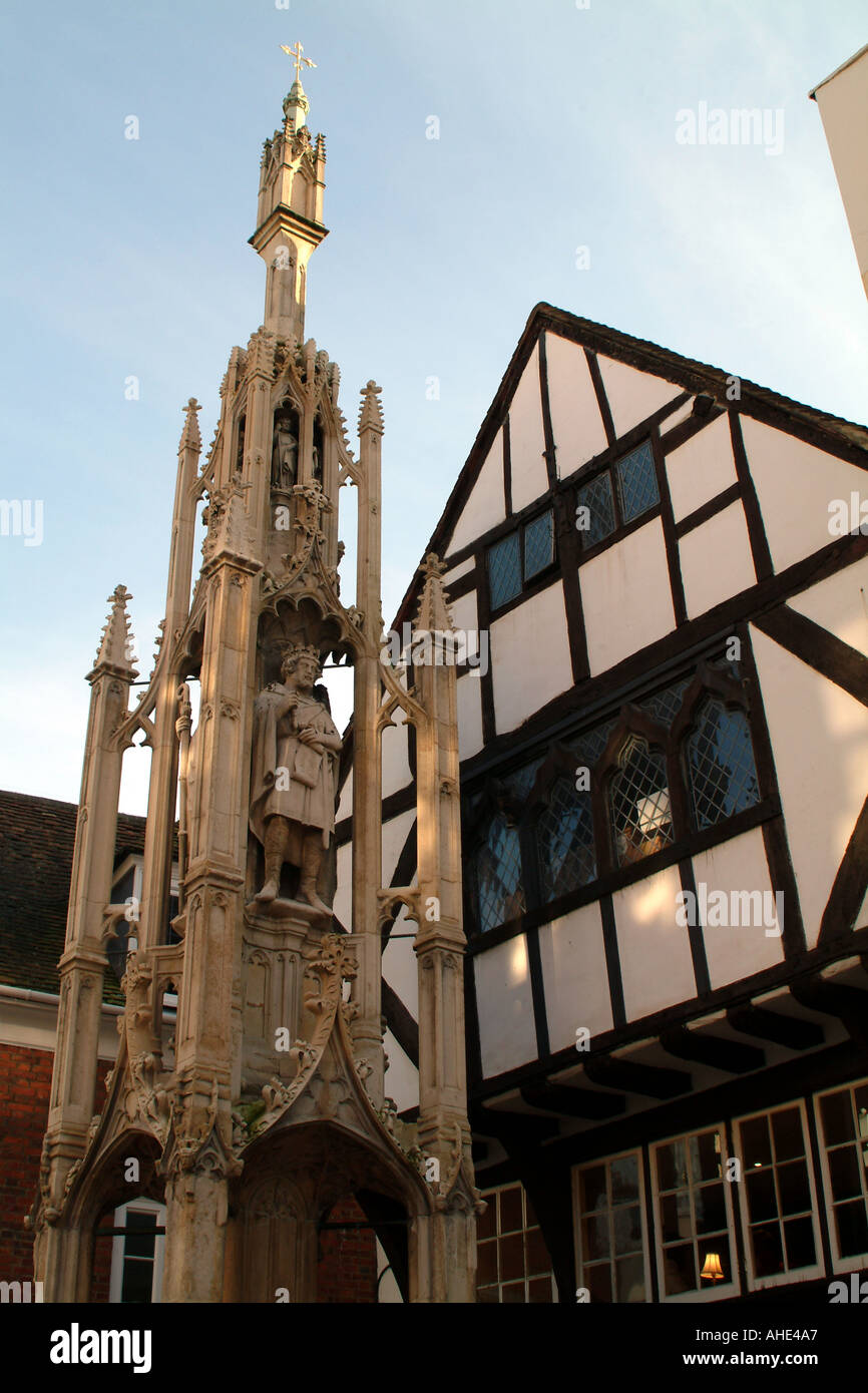 Winchester Hampshire England UK The Buttercross 15th Century City Cross ...