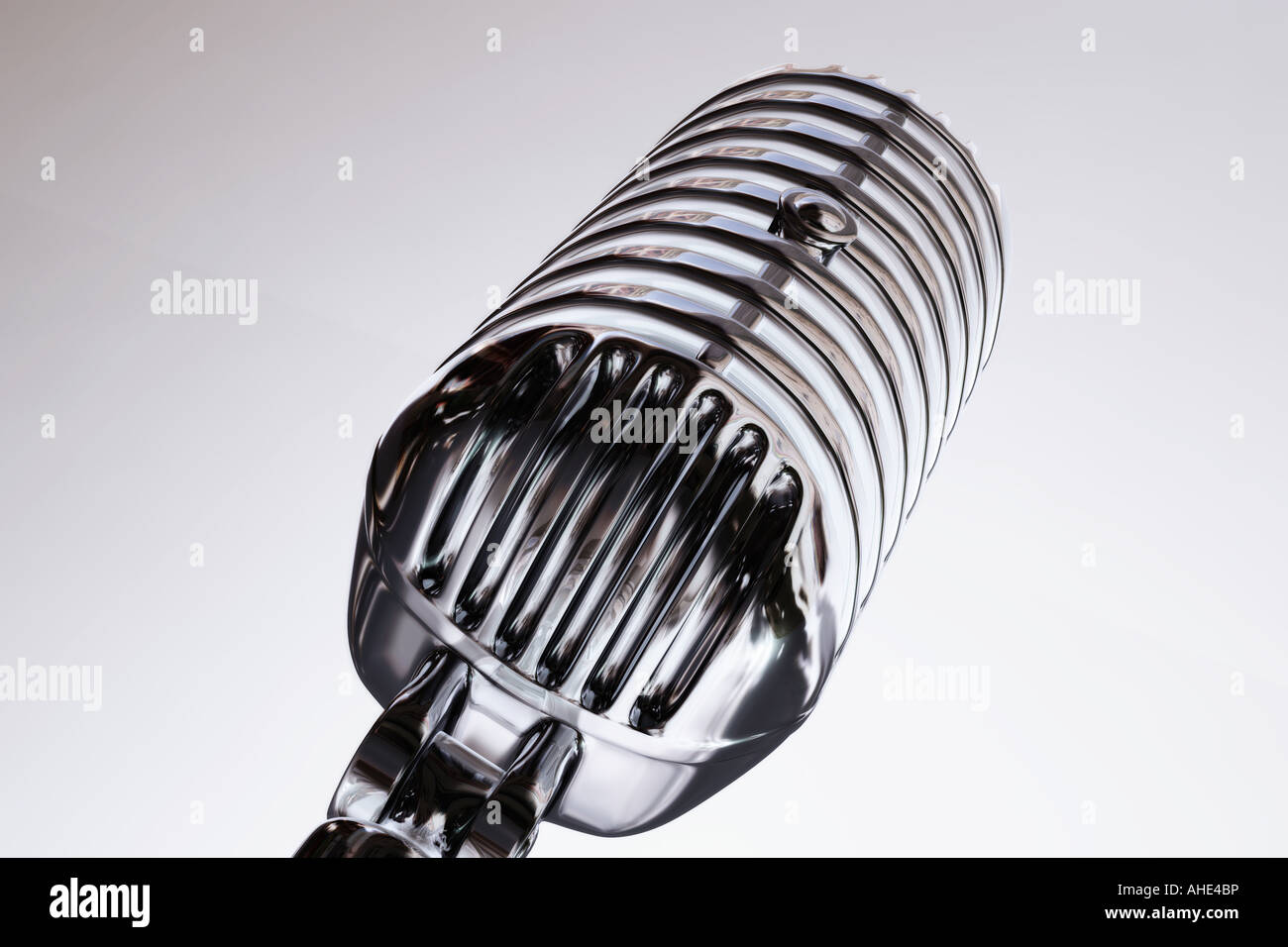Retro Mic - Vintage Microphone Stock Photo - Alamy