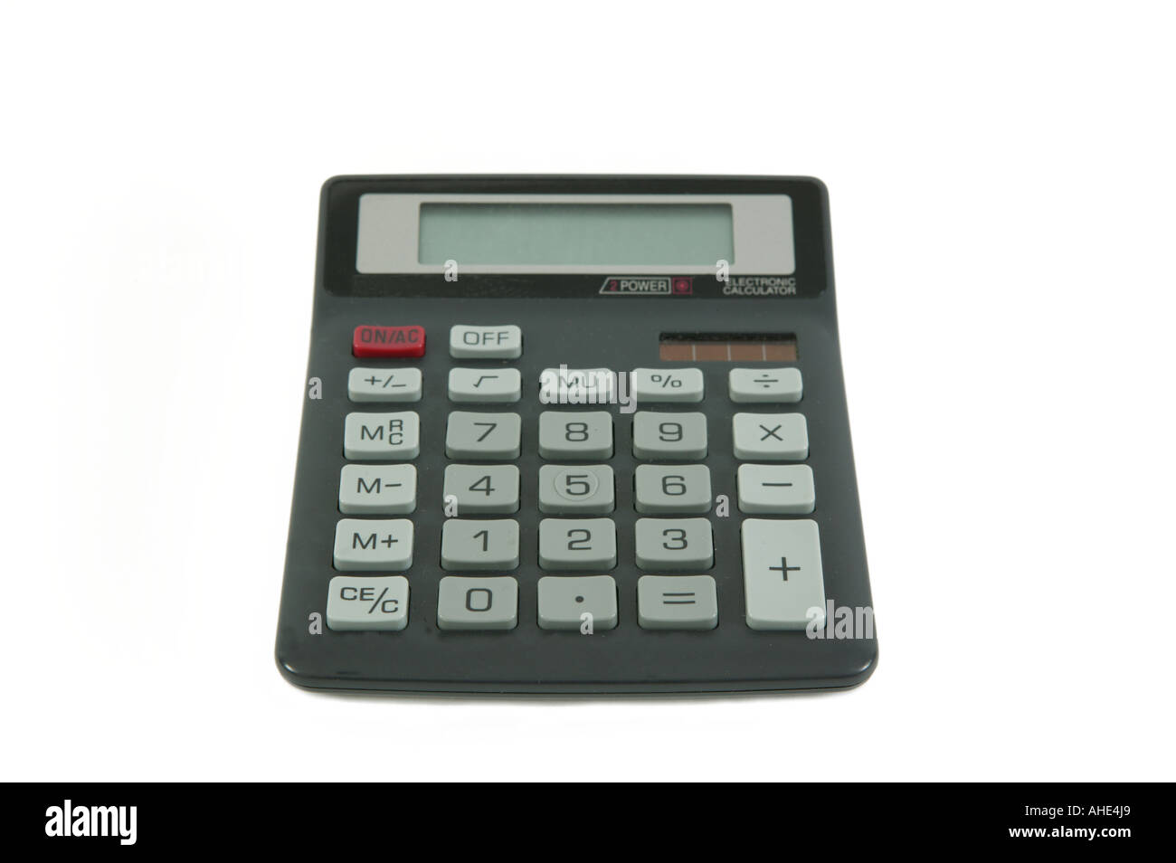 basic calculator on white background fo cutting for clipping Stock ...