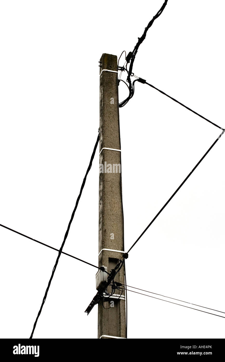 Signal post telephone hi-res stock photography and images - Alamy