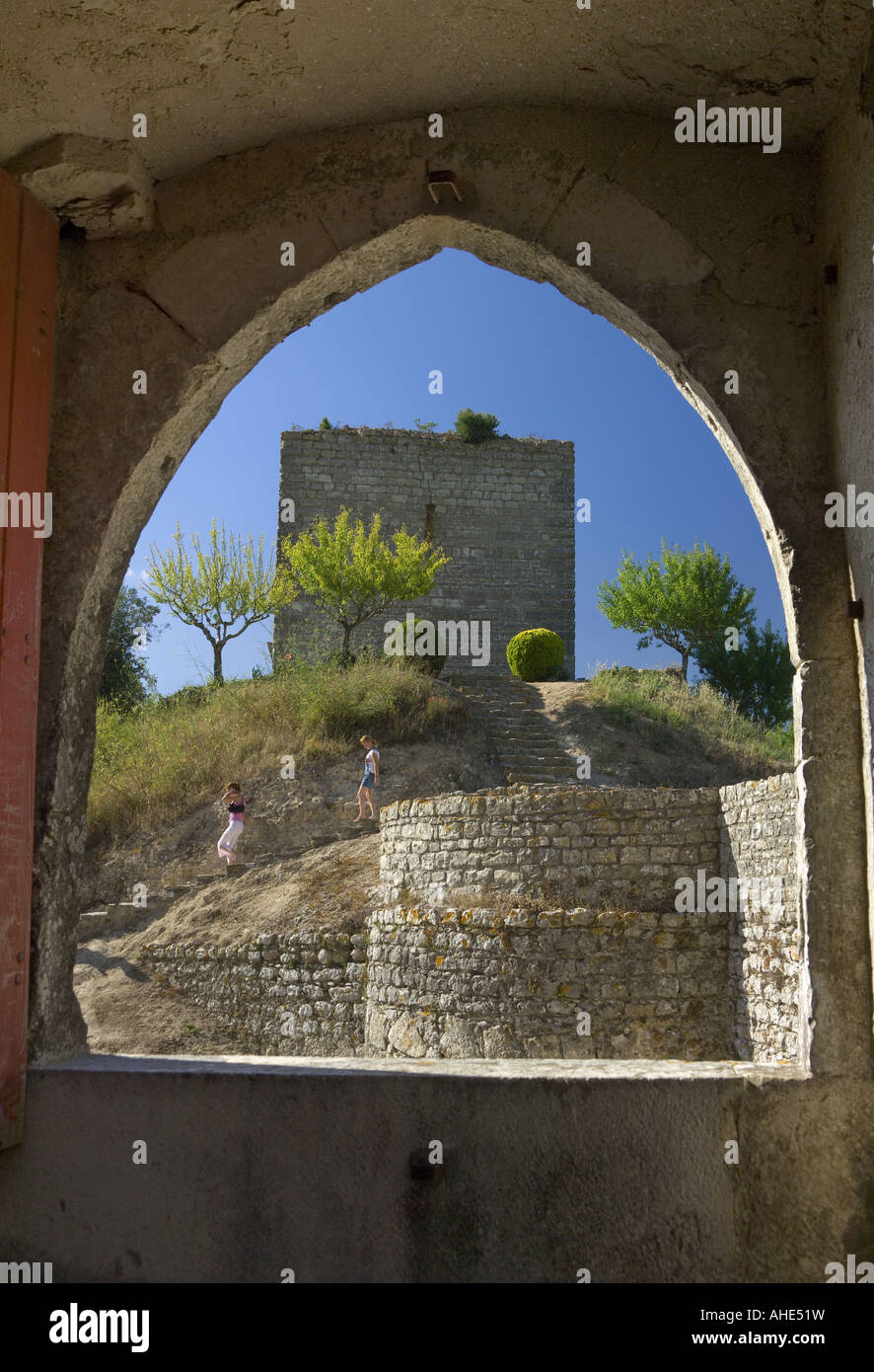 Ourém castle near Fatima Costa da Prata Portugal Stock Photo - Alamy