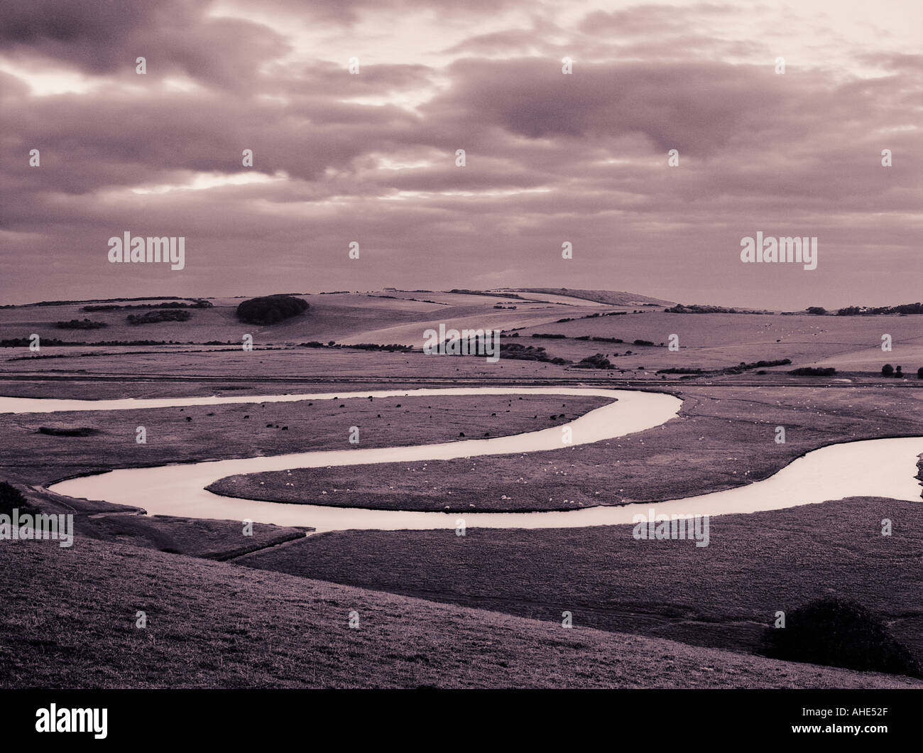Cuckmere River East Sussex England UK Stock Photo - Alamy