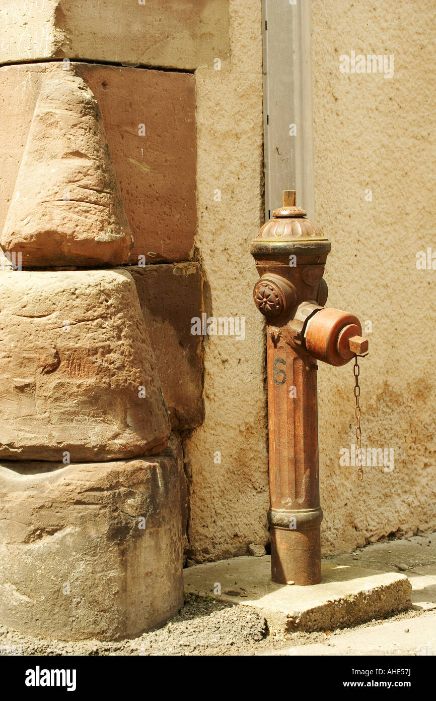 vintage Stop of fire Stock Photo - Alamy