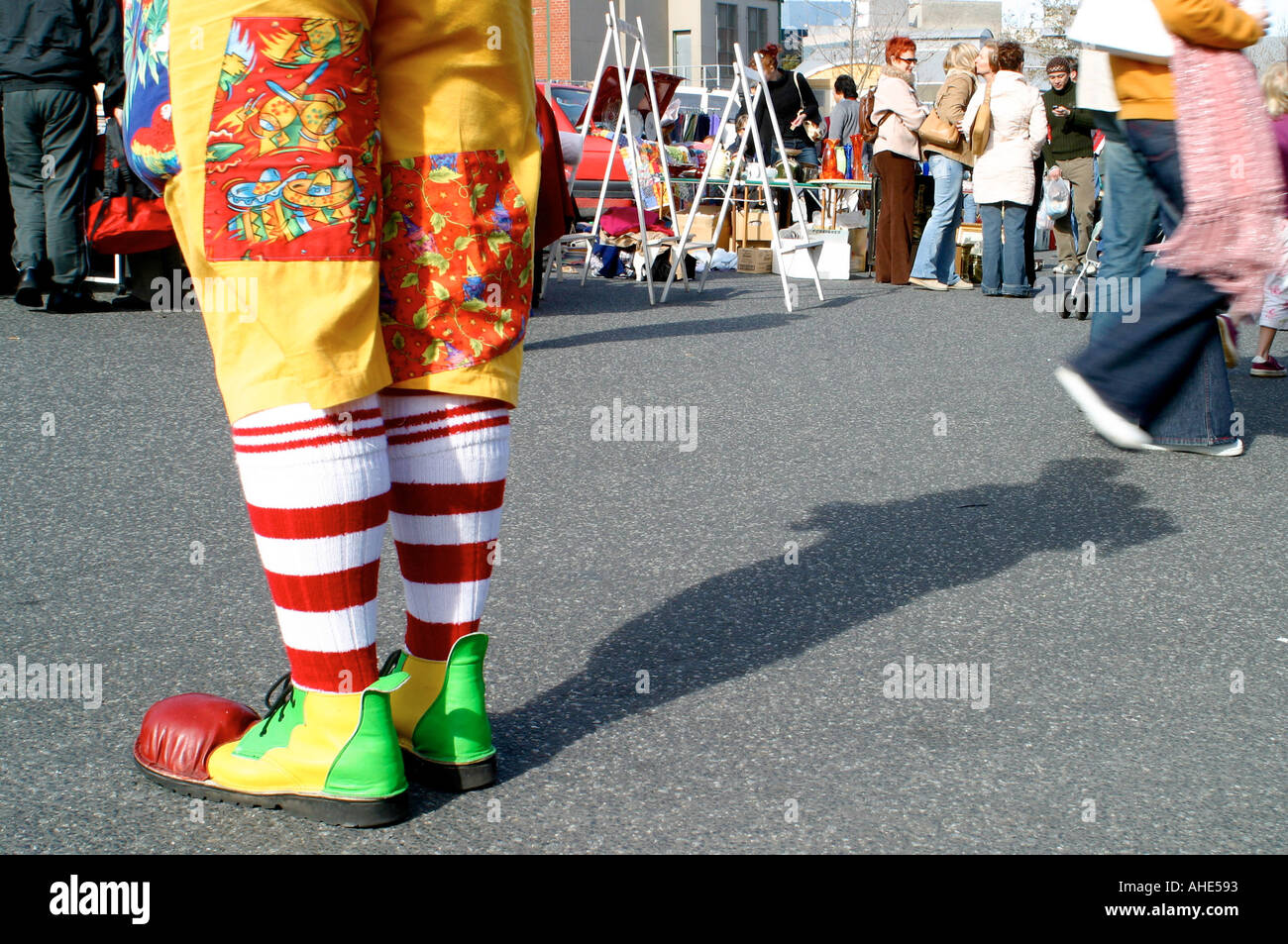 Clown feet hi-res stock photography and images - Alamy