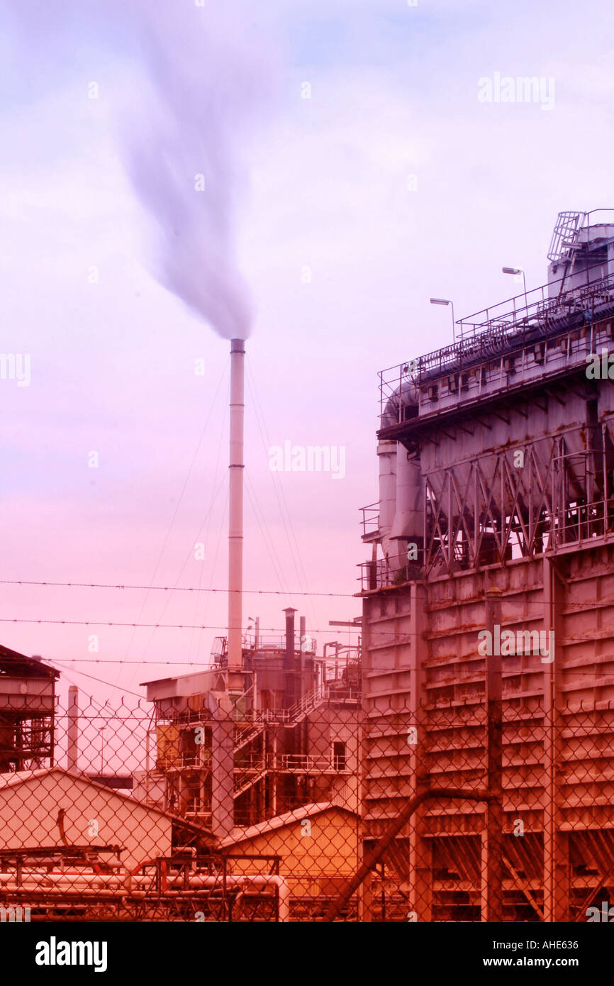 An industrial factory Stock Photo - Alamy
