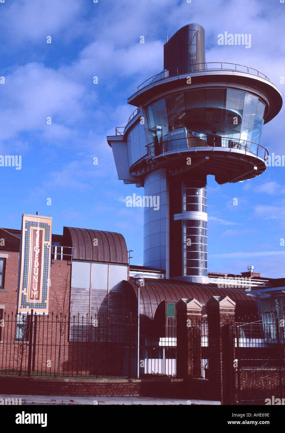 segedunum roman site viewing tower wallsend newcastle upon tyne Stock ...