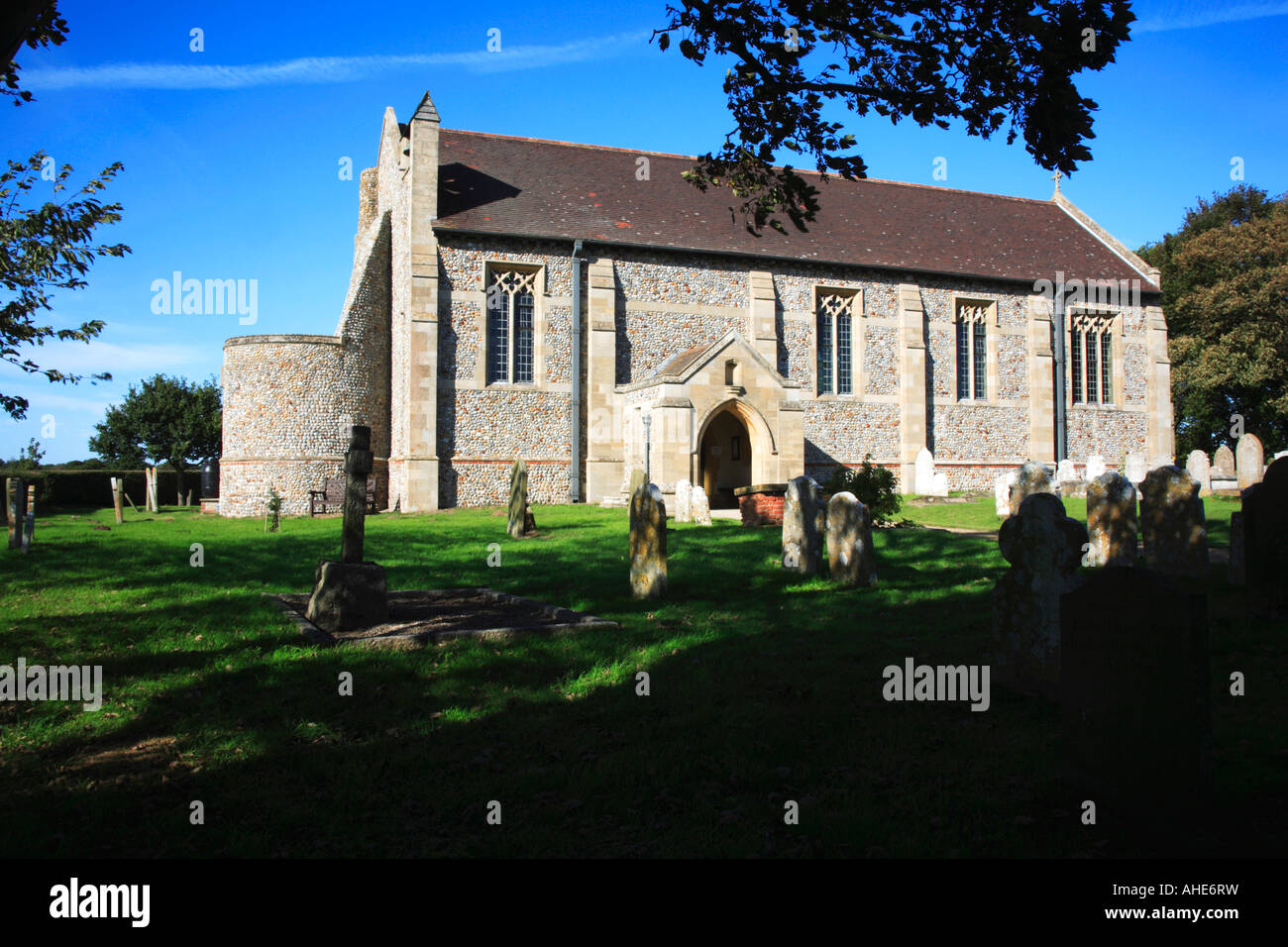Church of Saint Nicholas at Dilham, Norfolk, UK Stock Photo - Alamy