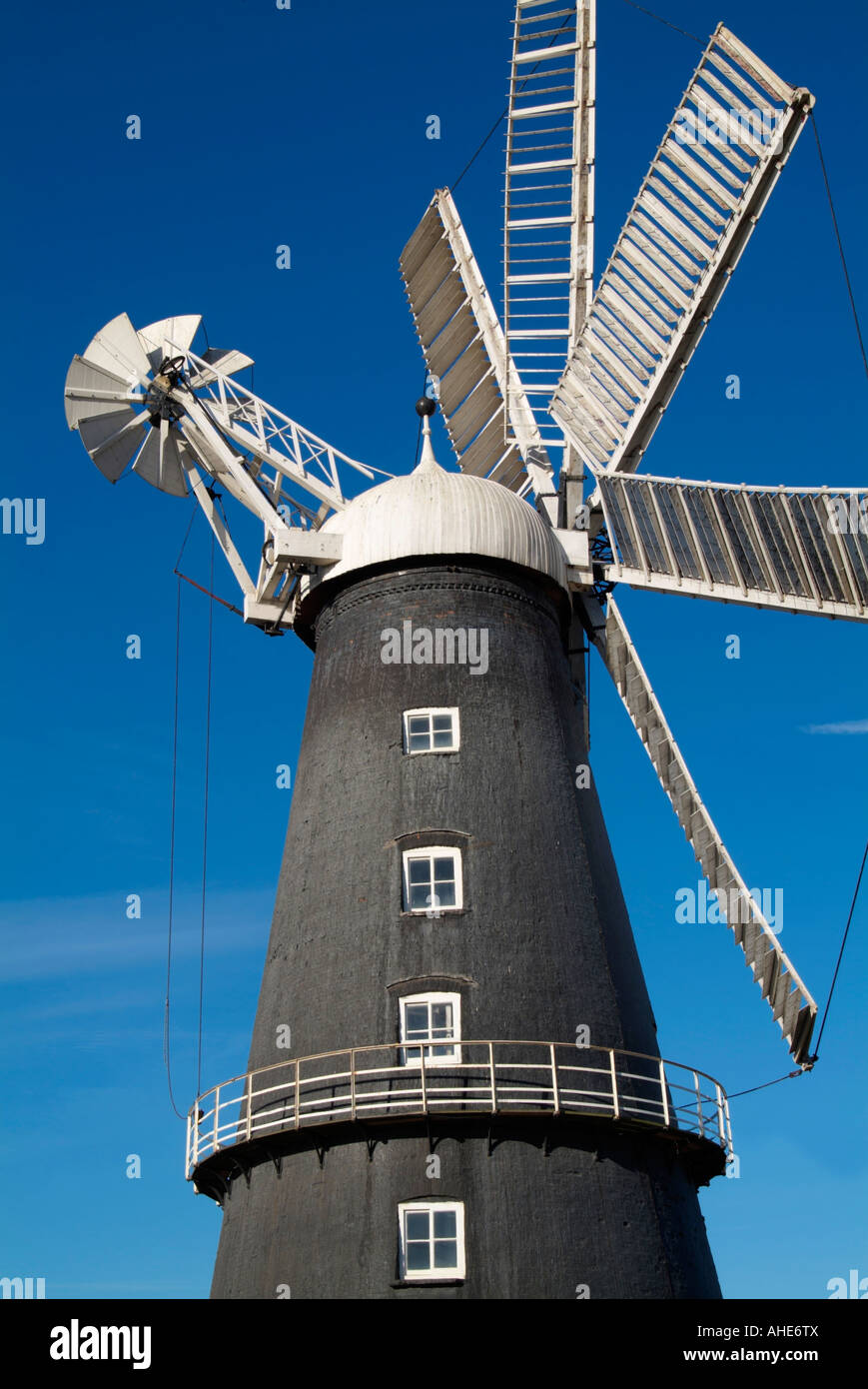 HECKINGTON WINDMILL. HECKINGTON. LINCOLNSHIRE. ENGLAND. UK Stock Photo ...