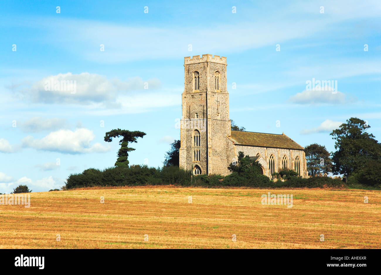 Church of Saint Peter and Saint Paul at Honing, Norfolk, UK Stock Photo ...
