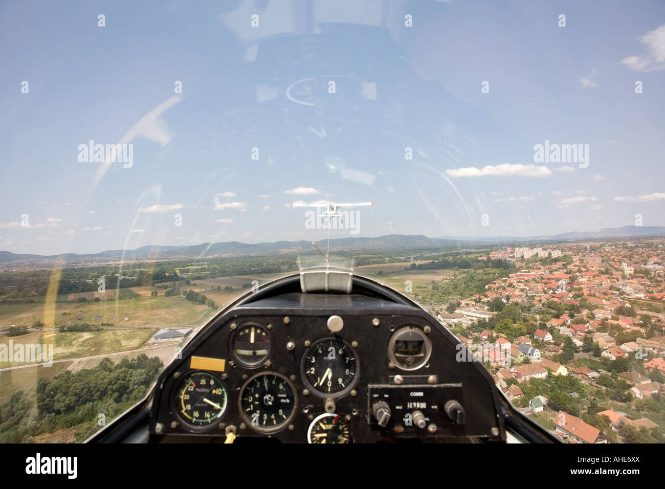 Glider cockpit hi-res stock photography and images - Alamy